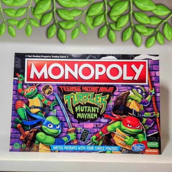 Nickelodeon | Toys | New Monopoly Tmnt Teenage Mutant Ninja Turtles ...
